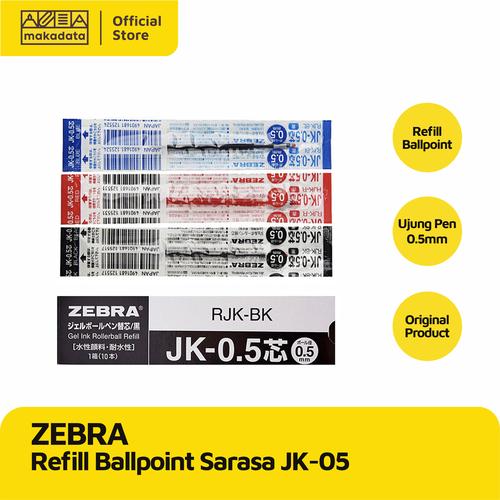 Jual REFILL ZEBRA JK-05 BOLPEN PULPEN SARASA 3S/4S - Kota Surabaya ...
