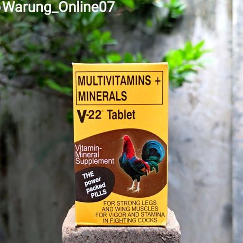 Jual V22 Super Multivitamin Belmen Original Filipina Obat Ayam ...