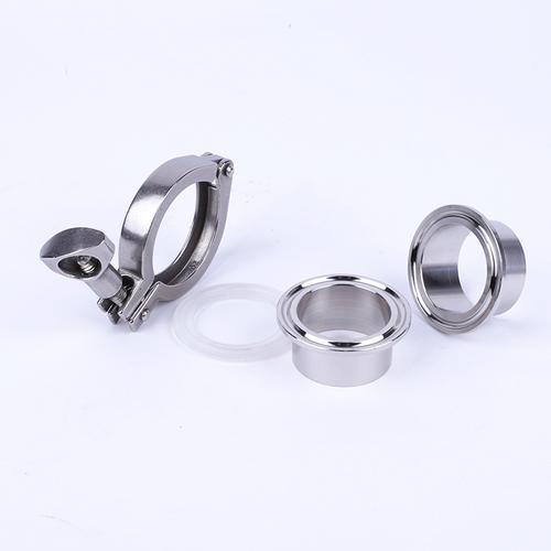 Jual Tri Clamp Ferrule SET Stainless 1 1/2 " inchi 38 mm - Stainless ...