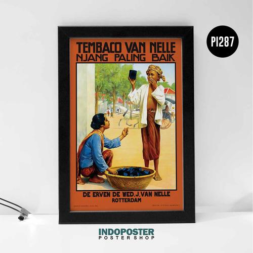 Jual Poster Vintage Ads Iklan Jadul Tembaco Van Nelle Njang Paling Baik ...
