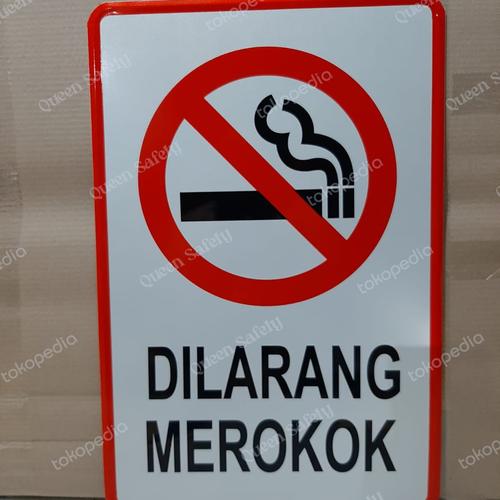 Jual rambu dilarang merokok - Jakarta Barat - Queen Safety | Tokopedia