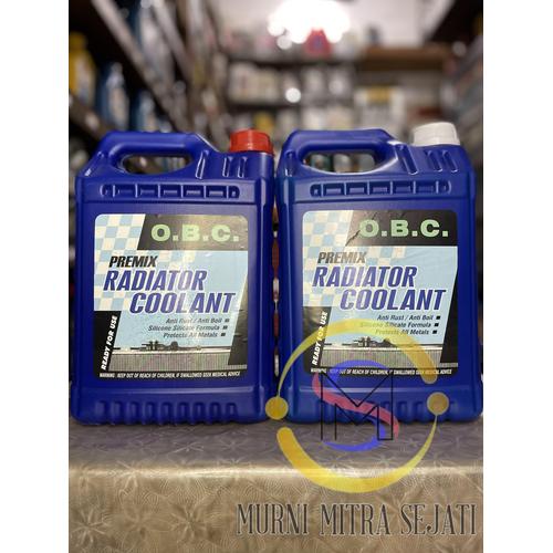 Jual OBC Cairan Air Radiator Coolant O.B.C Merah & Hijau 5 L - Merah ...