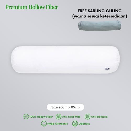 Promo Guling Premium Hollow Fiber Single List (Free Sarung Guling ...