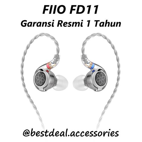 Promo FIIO FD11 Dual-Cavity Dynamic Driver IEM Earphone 0.78 2pin Cable ...