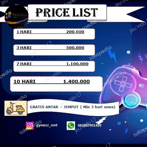 Jual Sewa Ps 5 harian - Kota Tangerang Selatan - Gymezz GS | Tokopedia