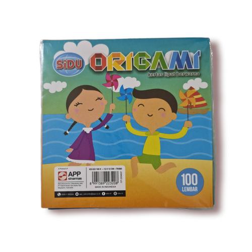 Jual ORIGAMI PAPER KECIL (Kertas Lipat) SIDU 12 x 12cm isi 100 Lembar ...