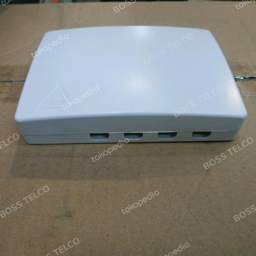 Jual roset fo 4 core sc sm/otb wall 4core sc / odf 4 core sc singlemode ...