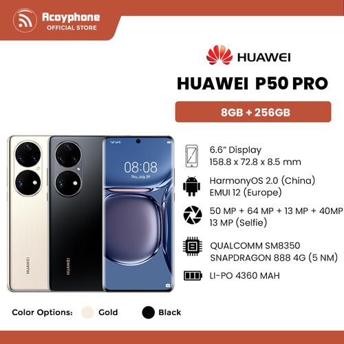 Jual HUAWEI P50 PRO 5G 8/256GB GARANSI RESMI HUAWEI - Gold - Jakarta Barat - Acoyphonecell ...
