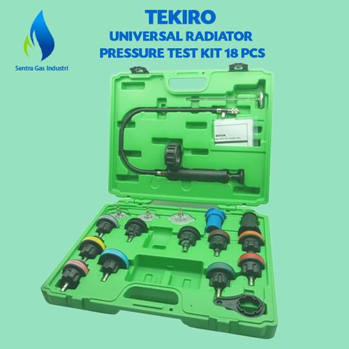 Jual TEKIRO UNIVERSAL RADIATOR PRESSURE TEST KIT 18 PCS - Kota Bekasi ...
