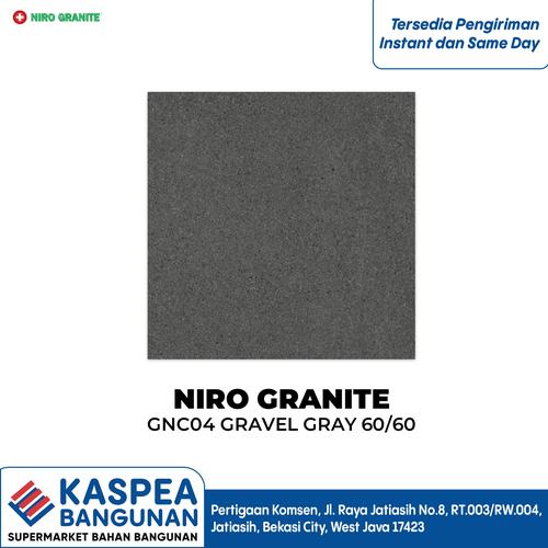 Jual GRANITE LANTAI NIRO GRANITE GNC04 GRAVEL GRAY 60/60 - Kota Bekasi ...