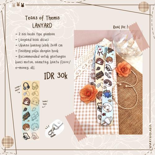 Jual [CAE] Tears of Themis Fan Merchandise Collection - ToTStickerSheet ...