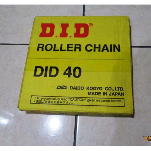 Jual Rantai Roller Chain DID40 Daido Made in Japan - Kab. Bogor ...