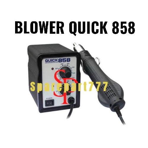 Jual QUICK quick 858 SMD Rework Station Hot Air Blower Solder Heat Gun ...