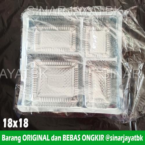 Jual Mika Dus 18x18 Nasi Kemasan Makanan Bening - Kota Surabaya - Sinar ...
