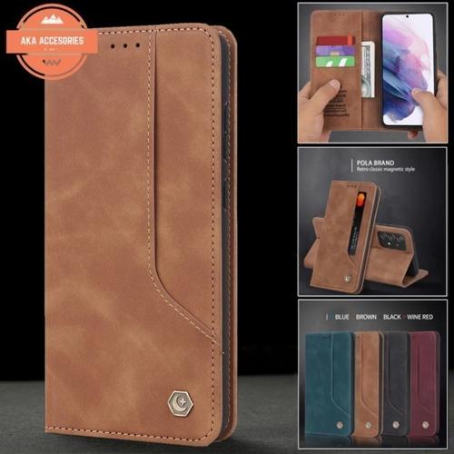 Jual VIVO V27 | PRO 5G | V27e FLIP CASE MAGNETIC POLA CASING DOMPET ...