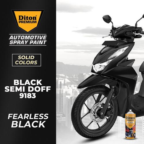 Jual Pylox DITON PREMIUM Black Semi Doff 9183 Pilox Hitam Semi Dop Dopp ...