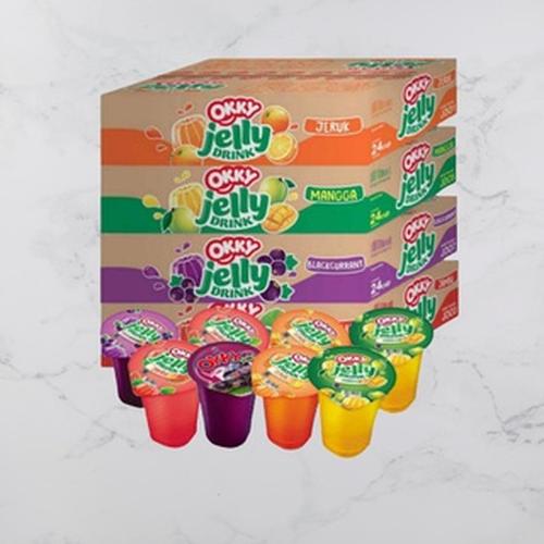 Jual MINUMAN ~ ( 1 DUS ISI 24 CUP ) MINUMAN OKKY JELLY DRINK - Kab ...