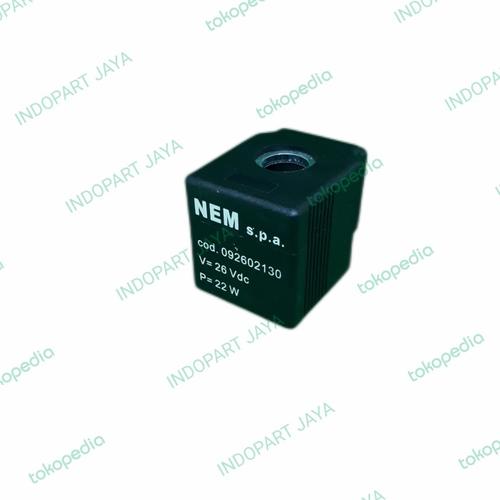 Jual COIL NEM DIAMETER LOBANG 13X39MM 24VDC SOCKET KAKI 3 - Jakarta ...