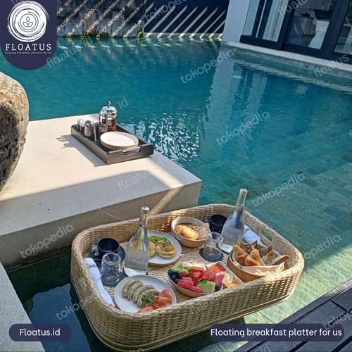 Jual Benoa Nature Floating Tray | Floating Breakfast | Nampan Apung | Pool - Kota Denpasar ...