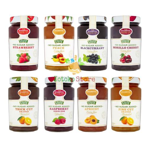 Jual Selai Stute Diabetic Jam No Added Sugar/Selai Diabetes Diet Keto ...