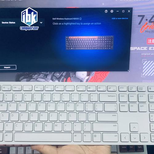 Jual Dell KB500 Wireless KeyboardKeyboard Office Design Render Editting ...