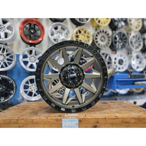 Jual velg import hsr ring 17 cocok pajero fortuner prado dmax mux ...
