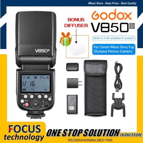 Jual Godox Speedlite Flash V850III V850 III Lithium Battery - Kota ...