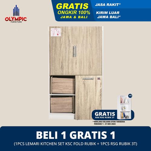 Promo Olympic Kitchen Set Cabinet / Lemari Dapur / Rak Dapur / KSC ...