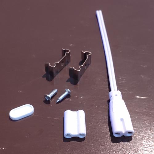 Jual Bracket Kap T5/T8 + Kabel Jack + Baut Breket Jepitan Besi - T5 ...