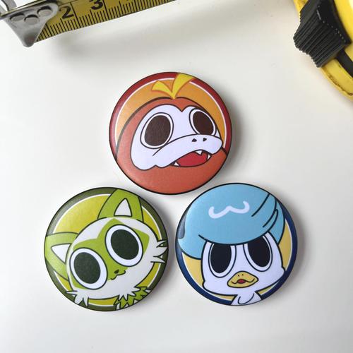 Jual Pin - Pokemon Derpy Collection - Sprigatito Fuecoco Quaxly ...