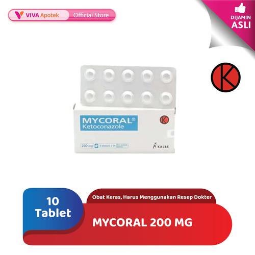Jual Mycoral 200 mg (10 Tablet) - Jakarta Timur - Viva Apotek Official ...