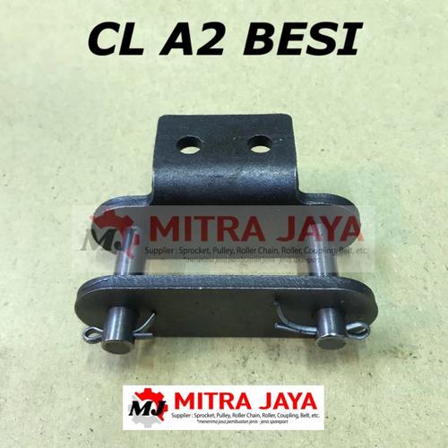 Jual CL C 2100 A2 CONNECTING LINK C2100 DOUBLE PITCH CHAIN SAMBUNGAN ...