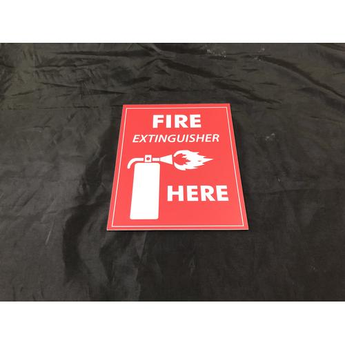 Jual Rambu Tanda APAR / Fire Extinguisher Signage. Desain A - Ready ...