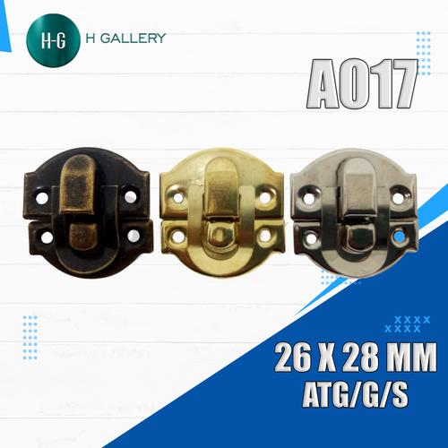 Jual A017 - KUNCI PENGAIT KOTAK/ PENGUNCI BOX HANTARAN PERHIASAN 26 x ...