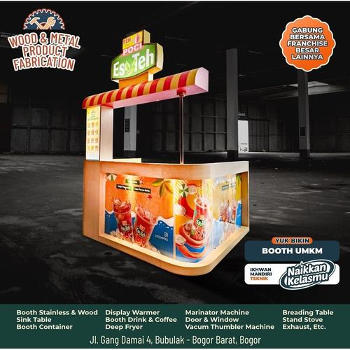 Jual booth kayu / booth dagang kayu / booth kayu murah - Kota Bogor ...