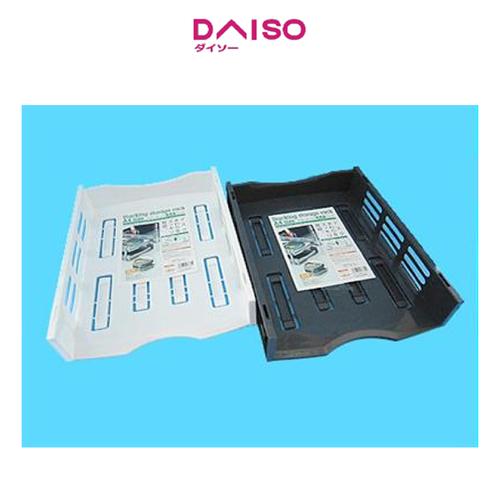 Jual Daiso Stacking Storage Rack A4 size - White - Jakarta Utara ...