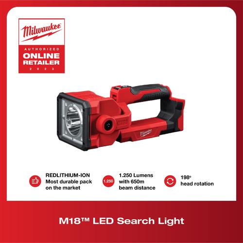 Jual Milwaukee M18 LED Search Light M18 SLED-0 - full set - Jakarta ...