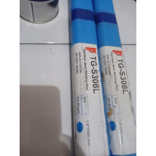 Jual TECHWELD TG-S308L STAINLESS STEEL WELDING ROD TIG 1.6 x 1000 mm 5 ...