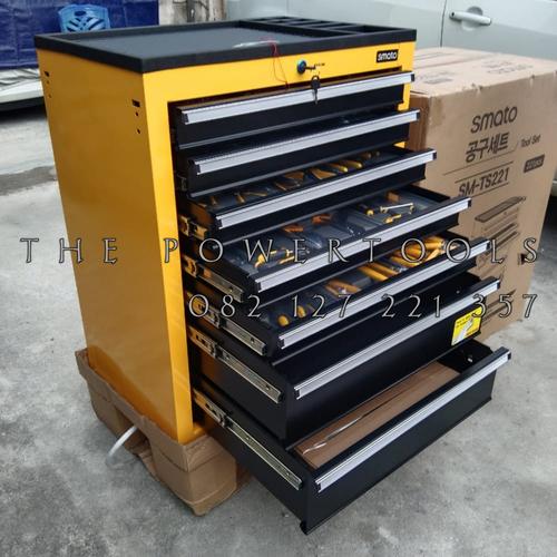 Jual PROMO SMATO SM-TS221 TOOLKIT SET 221 PCS - Jakarta Utara - The Powertools | Tokopedia