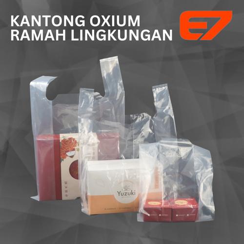 Jual Kantong Kresek PE Bening OXIUM Ramah Lingkungan (isi 10kg)(GROSIR ...