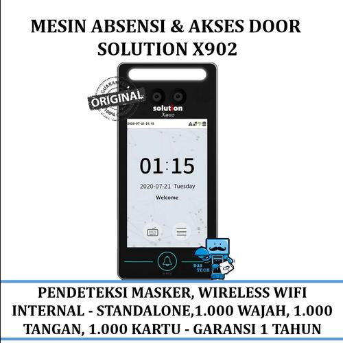 Jual Mesin Absensi & Akses Door Solution X902 Original - Garansi Resmi - Jakarta Pusat - Das ...