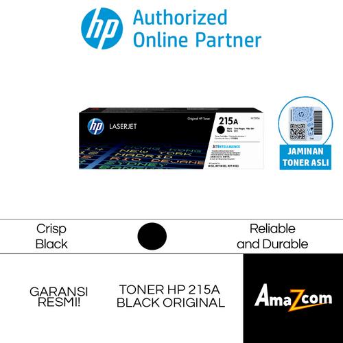 Promo Toner HP 215A Black 215 A (W2310A) Toner Printer HP M155A M182N ...