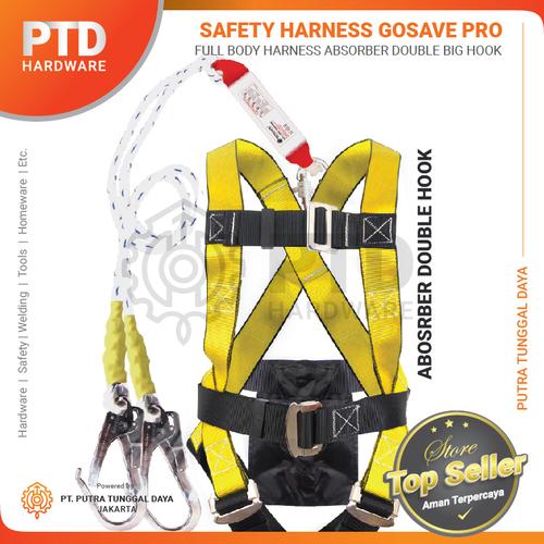 Jual Safety Harness Double Hook Absorber / Full Body Pro Climbing ...