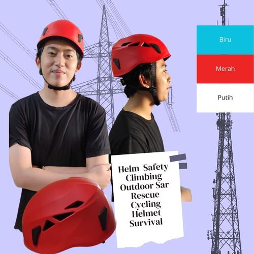 Jual Helm Safety Panjat Tower Climbing Proyek Sar Rescue Mountaineering ...
