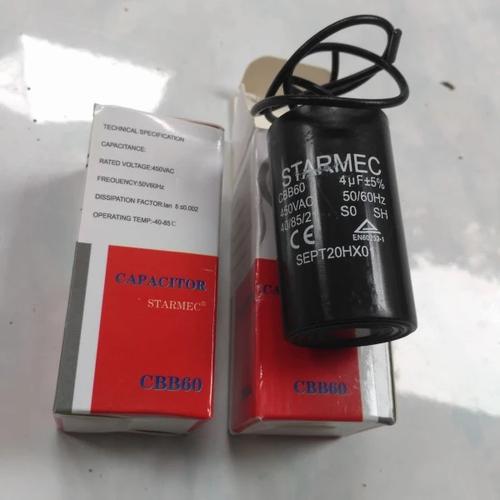 Jual Kapasitor CBB60 4uF 450VAC 50/60Hz Capasitor 4 Mikro - Jakarta ...