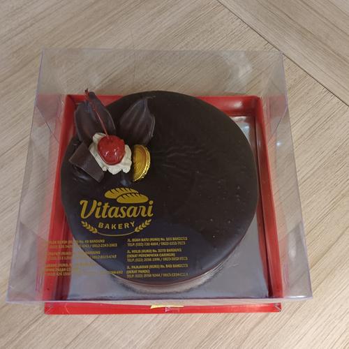 Jual black forest siram ukuran 15 - kue ulang tahun vitasari kurir ...