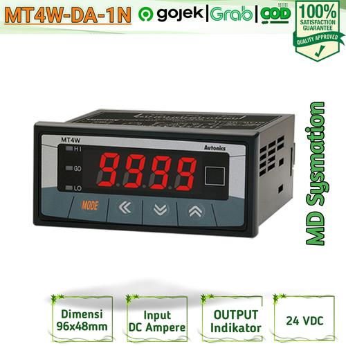 Jual Autonics MT4W-DA-1N Digital Panel Meter / DC Ampere 24VDC - Kota Depok - Md Sysmation ...