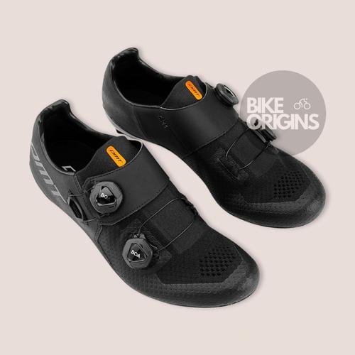 Jual Sepatu Cleat DMT SH1 Road Shoes Carbon Black - Sepatu Road Bike ...