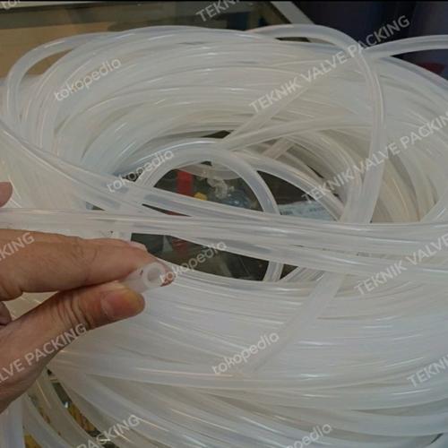 Jual Selang Silicone Foodgrade 4mm x 6mm / Selang Tube Foodgrade ...