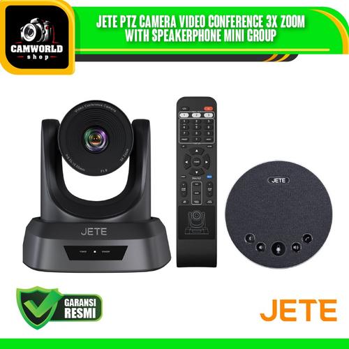 Jual JETE PTZ Camera Video Conference 3x Zoom With Speakerphone Mini ...